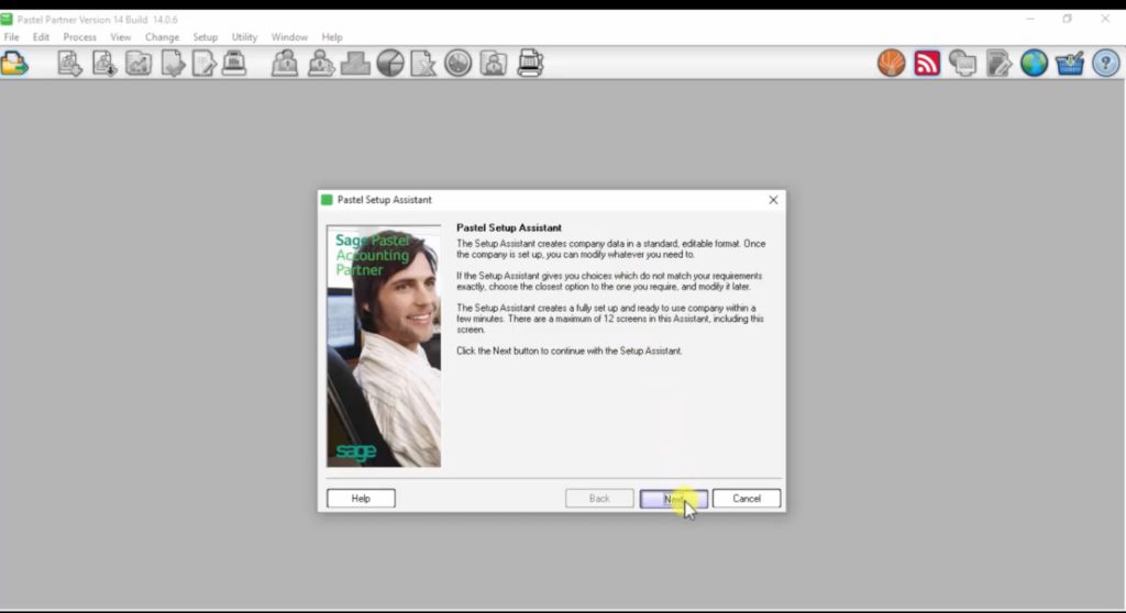 How to Create a New Company in Sage Pastel Partner - Talent Stream